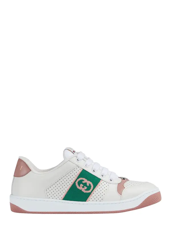Gucci Screener Sneakers - White