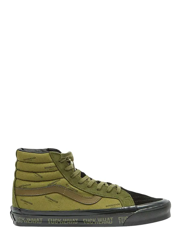 VANS X Goodhood Og Sk8-hi Lx Punks Pack - Green