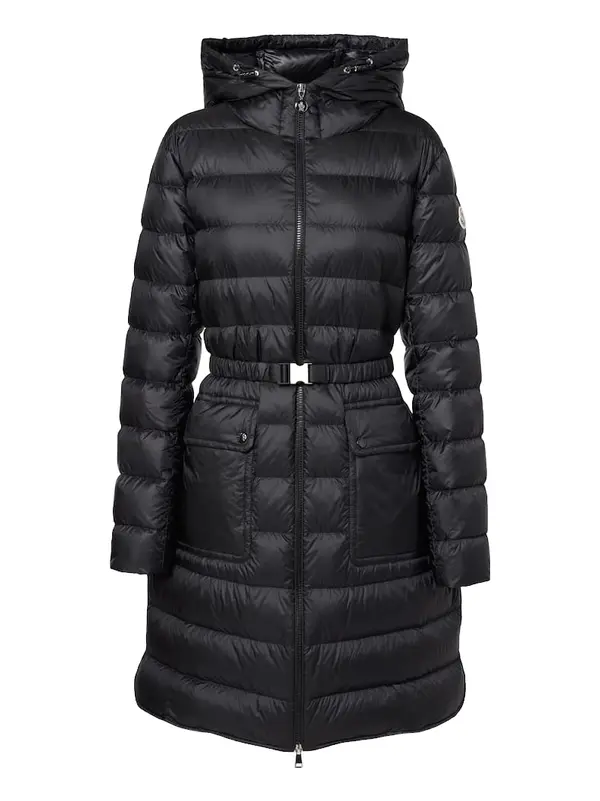 Moncler Igelong Quilted Down Coat - Black