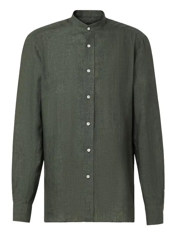 Rubinacci Linen Shirt - Green