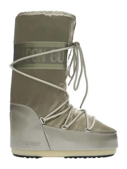 Moon Boot Logo Boots - Platinum