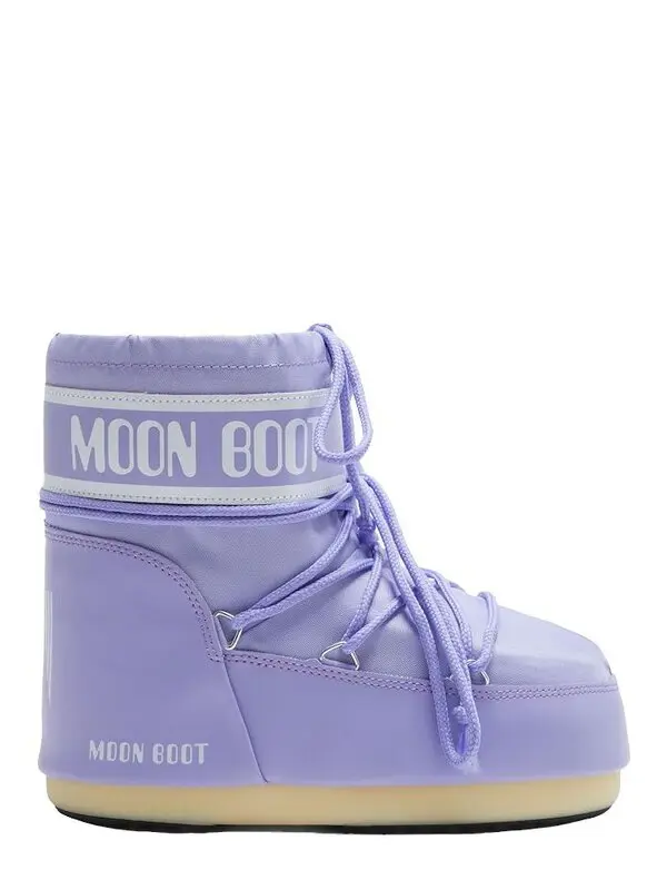 Moon Boot Icon Low Nylon Boots - Lilac