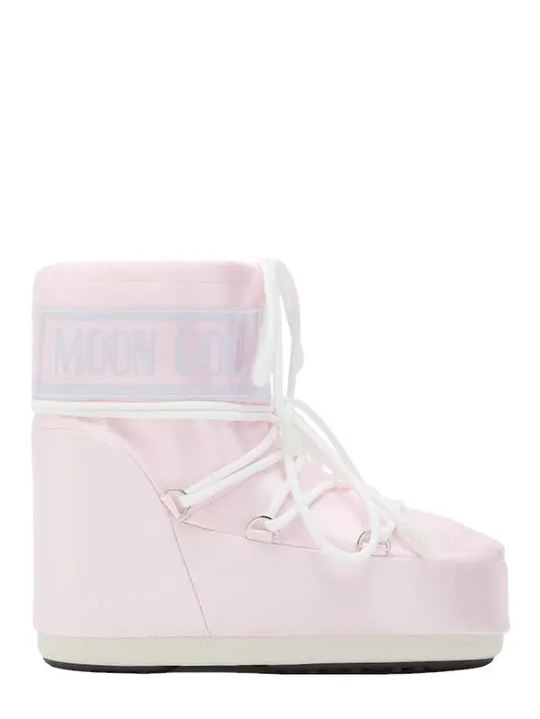 Moon Boot Icon Low Nylon Boot - Rose
