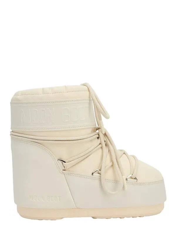 Moon Boot Icon Low Nylon Boots - Cream