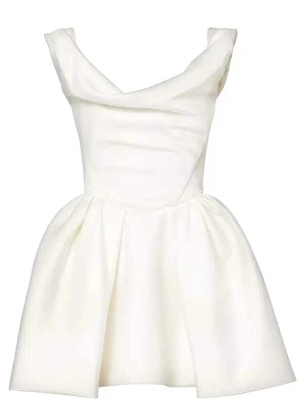 VIVIENNE WESTWOOD Bridal Bagatelle Mini Dress - White