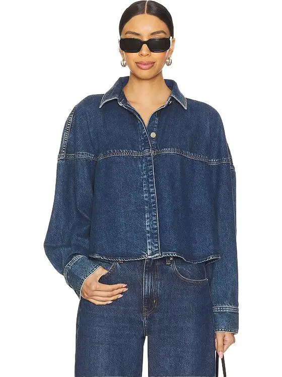 FRAME The Bubble Shirt - Blue