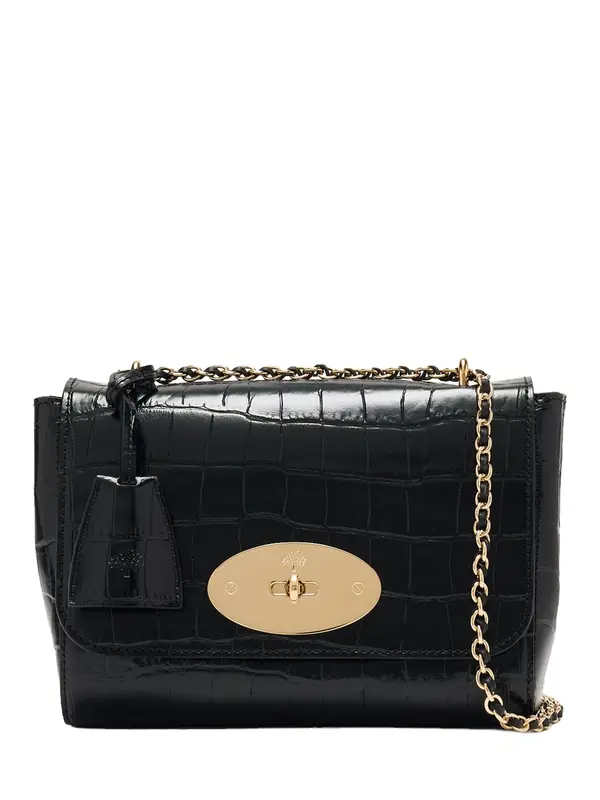 Mulberry Lily Crossbody Bag - Black