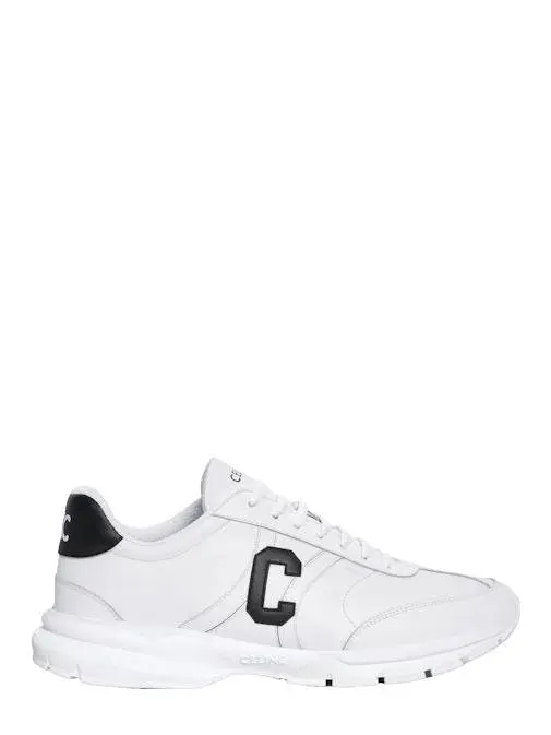 Celine Cr02 Low Top Sneakers - Optic White/black