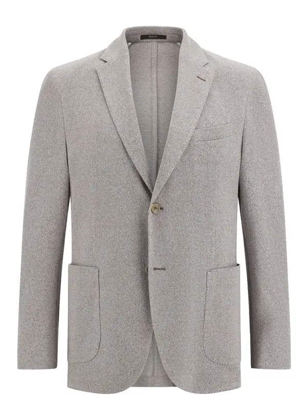 Boggi Milano B Jersey Blazer - Grey