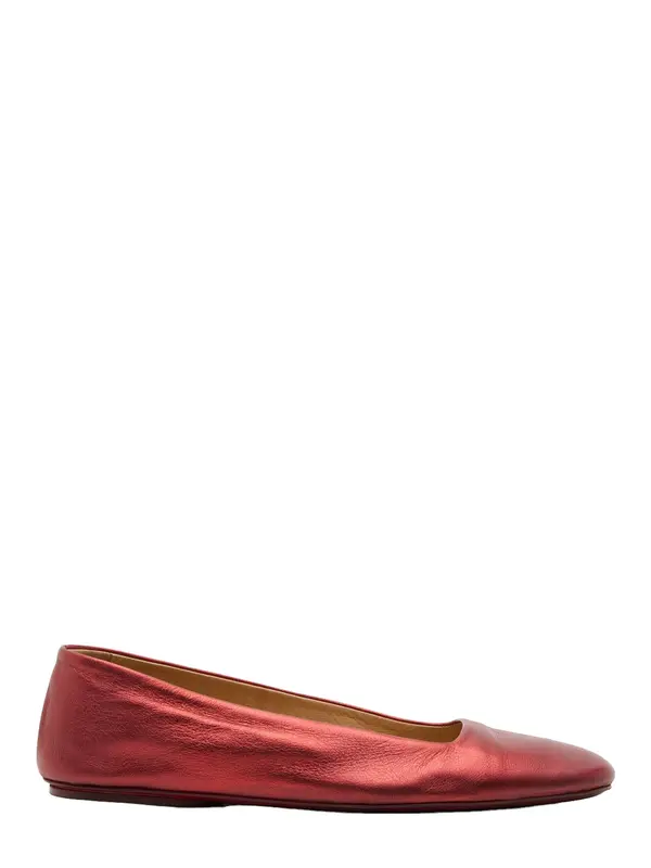 Marsèll Distesa Metallic Ballet Flats - Red
