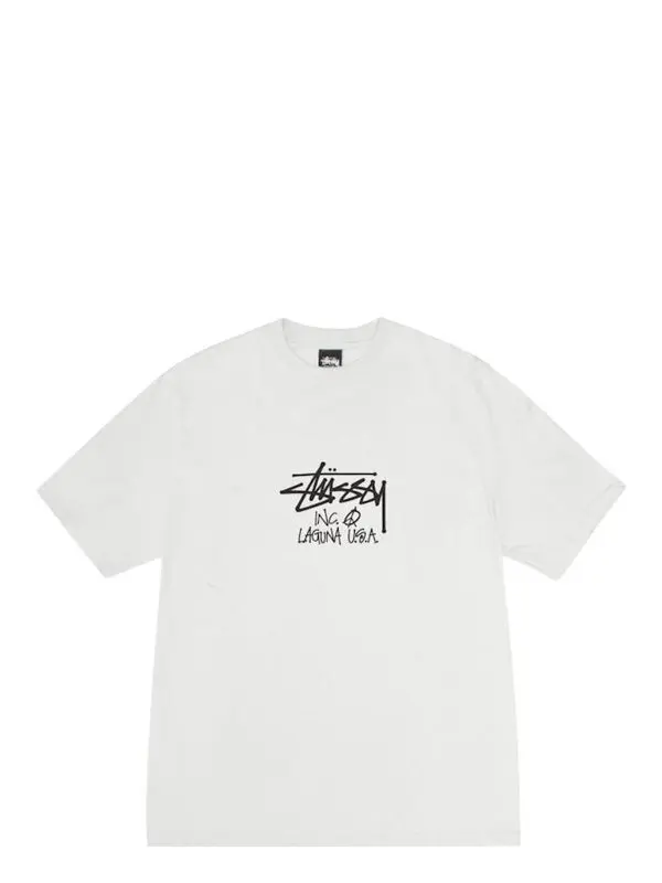 StÜssy Laguna Usa Pigment Dyed Tee Shirt - Natural