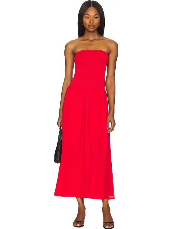 MORE TO COME Brenda Maxi Dress - Red