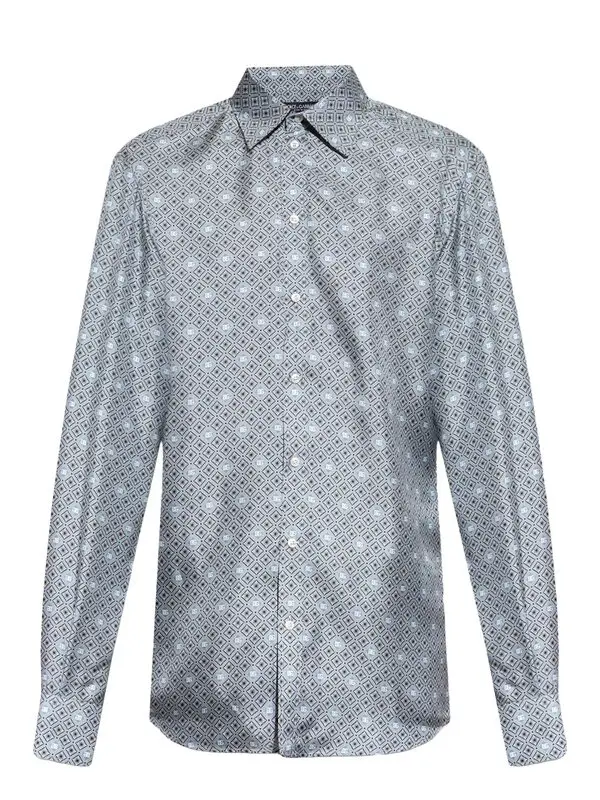 Dolce & Gabbana Silk Shirt - Grey