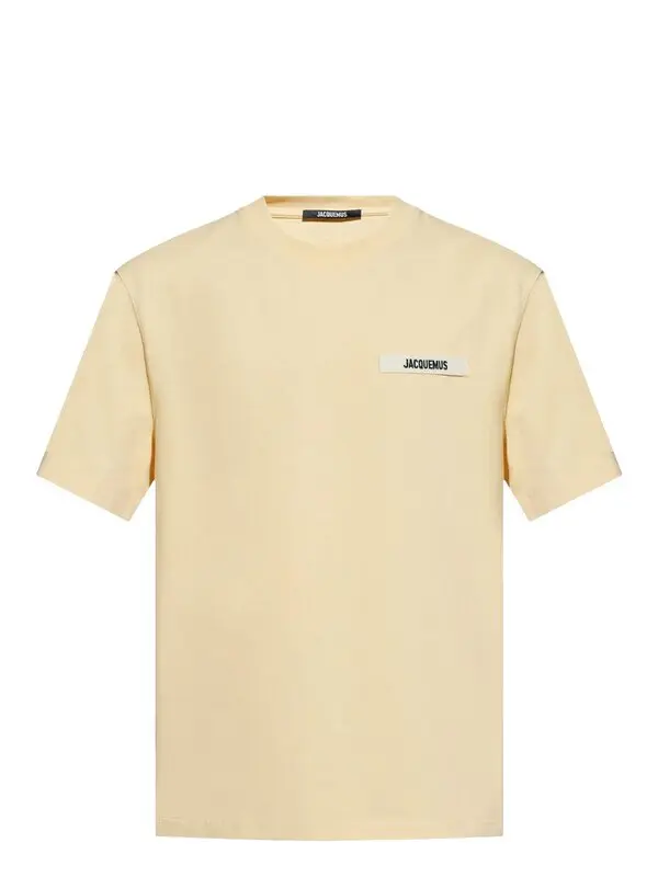Jacquemus Gros Grain T-shirt - Neutrals