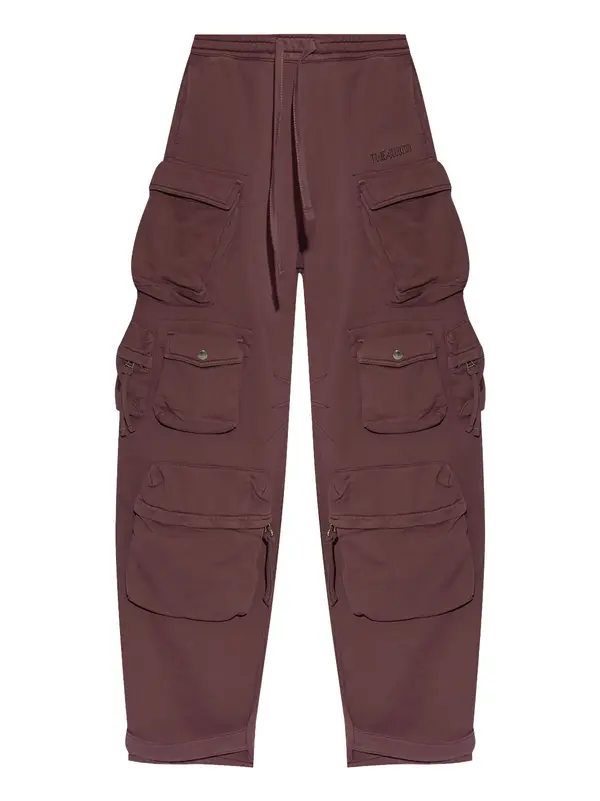 Attico Cargo Trousers - Purple