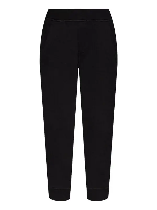 Dsquared2 Cotton Track Pants - Black