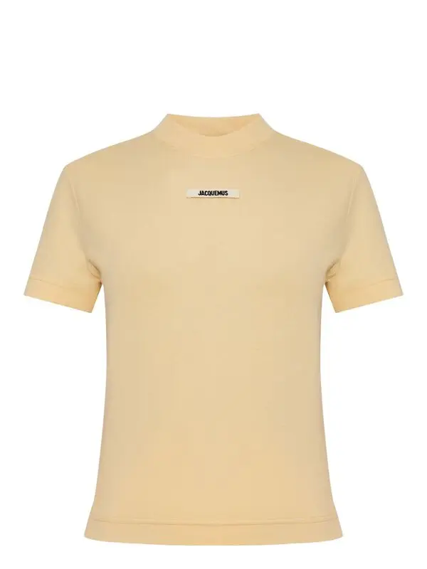 Jacquemus Logo T-shirt - Neutrals