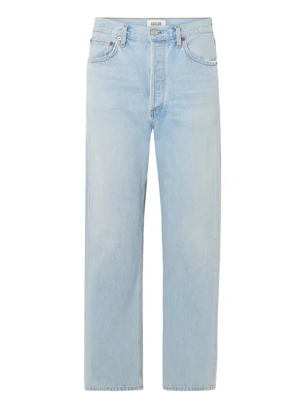 AGOLDE 90s Mid-rise Straight-leg Jeans - Blue