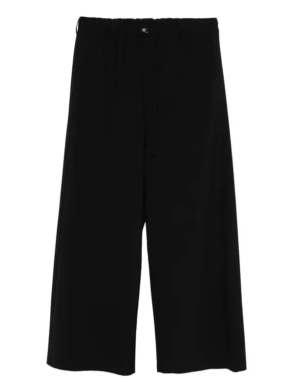 Marni Wide-leg Trousers - Black