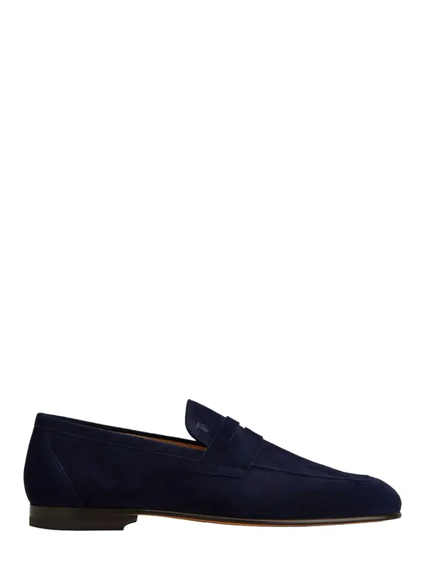 TOD'S Leather Loafers - Blue