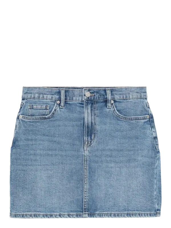 Dkny High-rise Mini Skirt - Blue