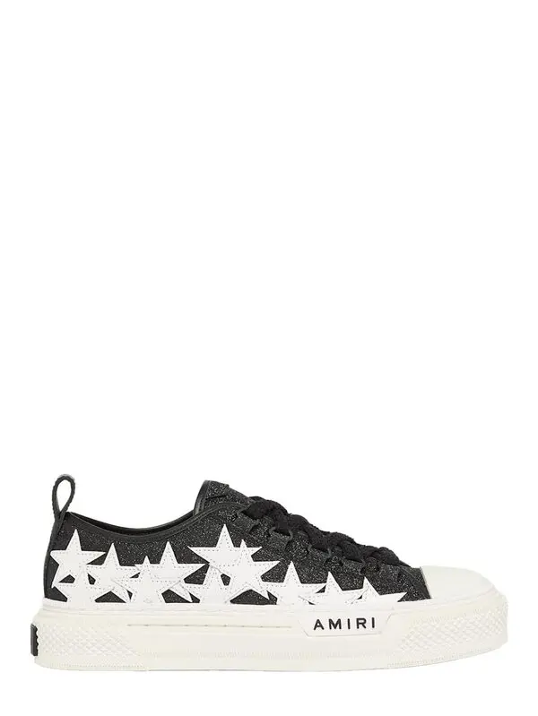 Amiri Glitter Stars Low-top Sneakers - Black