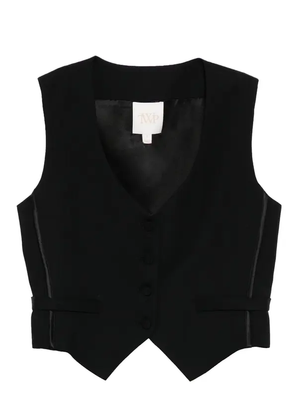 TWP Katherine Vest - Black