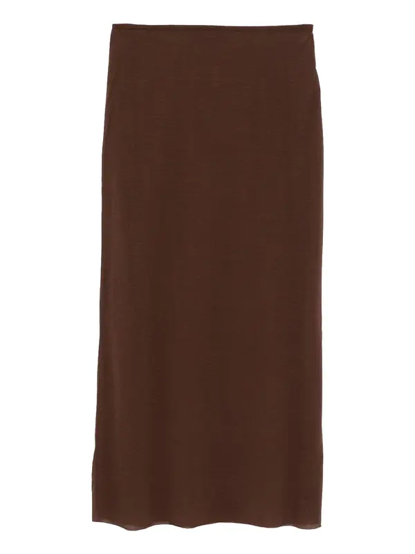 Soeur Bahia Midi Skirt - Brown