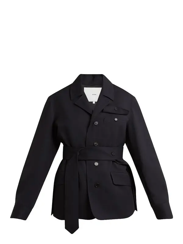 SETCHU Travel Safari Jacket - Navy