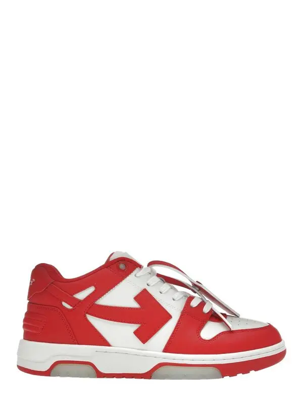 Off-White Out Of Office Low-top Sneakers - Red/white