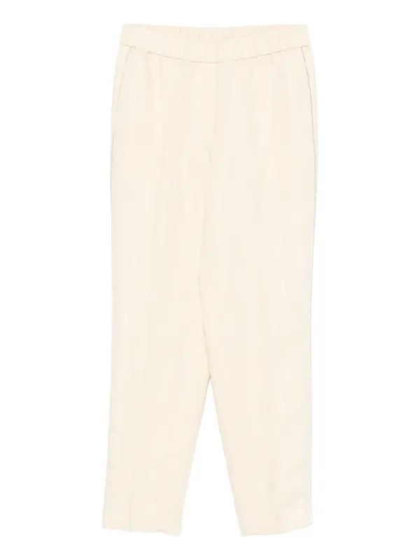 Peserico Beaded-trim Trousers - Yellow