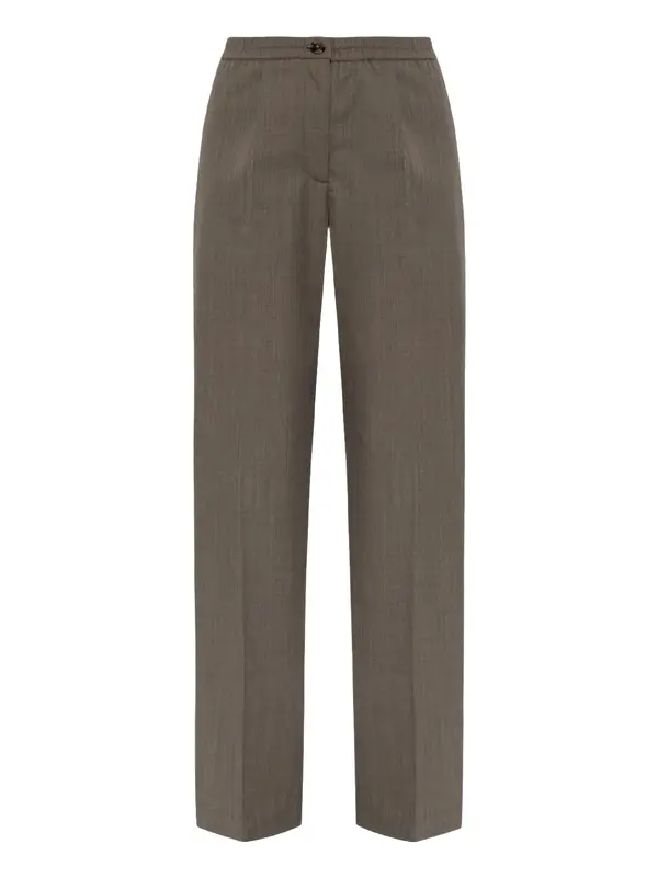 SAMSOE SAMSOE Straight-leg Trousers - Brown
