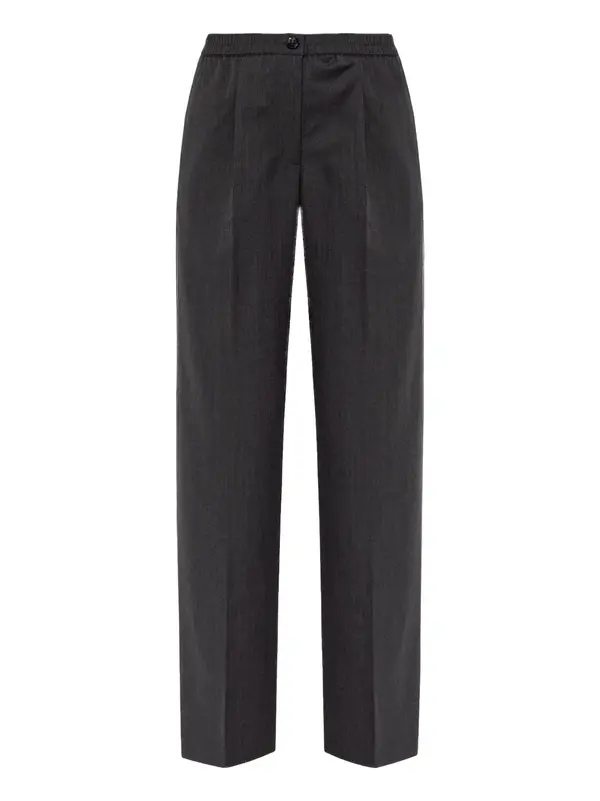 SAMSOE SAMSOE Straight-leg Trousers - Black