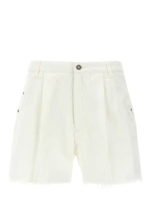 Ermanno Scervino Cotton Shorts - White