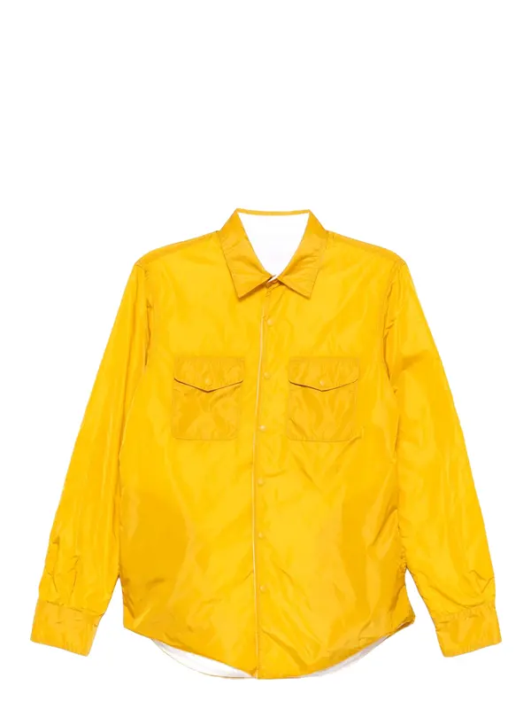 Aspesi Water Repellent Reversible Shirt - Yellow