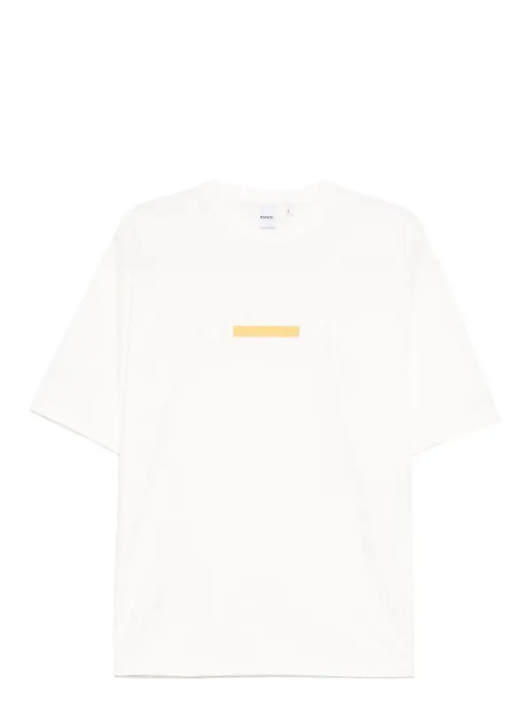 Aspesi Logo-printed T-shirt - White