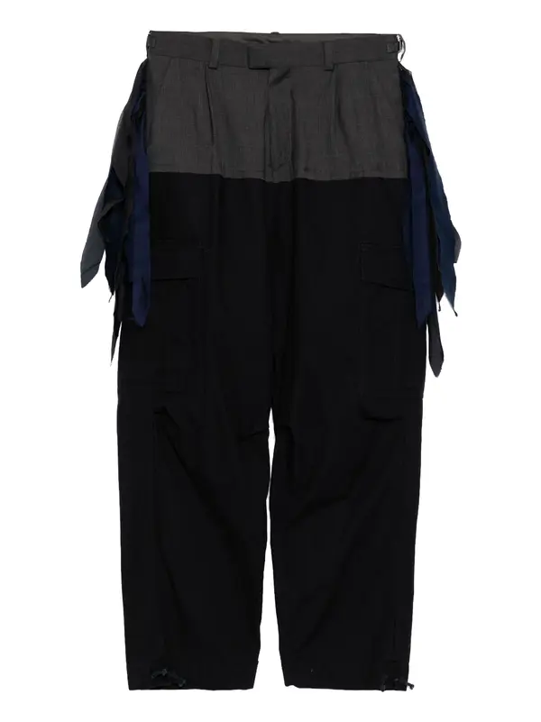 UNDERCOVERISM Panelled Trousers - Blue