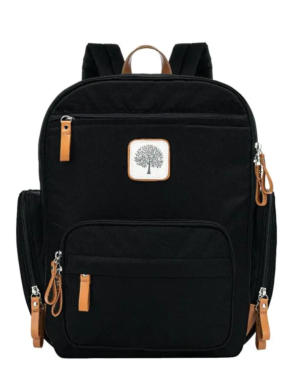 PARKER BABY CO. Birch Bag Mini Diaper Backpack - Black