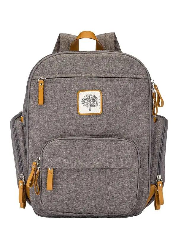 PARKER BABY CO. Birch Bag Mini Diaper Backpack - Gray