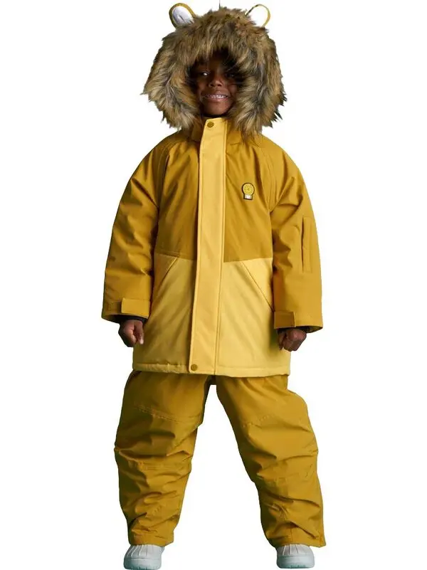 ROARSOME Cub The Lion Ski Jacket - Yellow