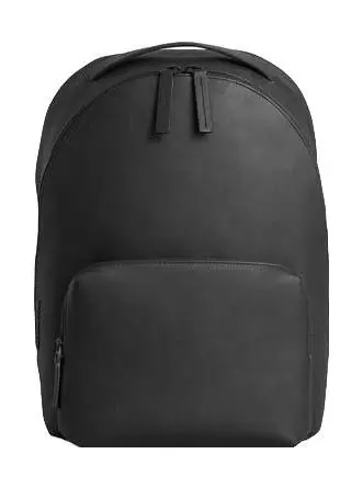 TROUBADOUR Generation Leather Backpack - Black
