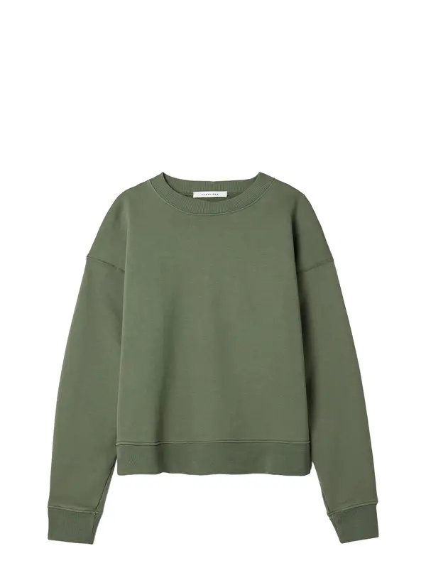 SLVRLAKE Cotton-jersey Sweatshirt - Green