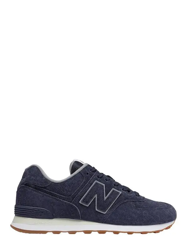 NEW BALANCE 574 Sneakers - Navy Blue/gum