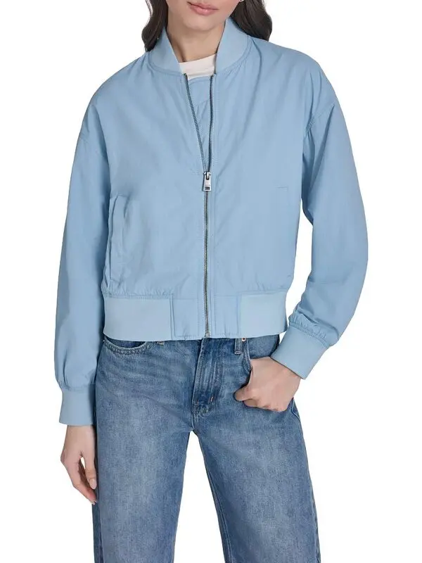LEVI'S Relaxed Bomber Jacket - Glacier Blue