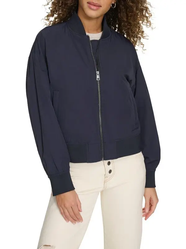 LEVI'S Relaxed Bomber Jacket - Navy