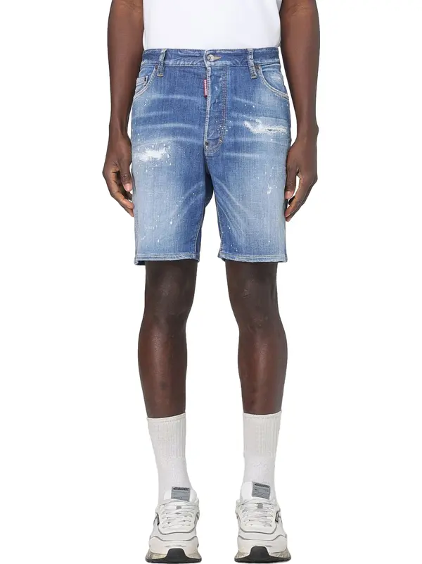 Dsquared2 Denim Shorts - Navy