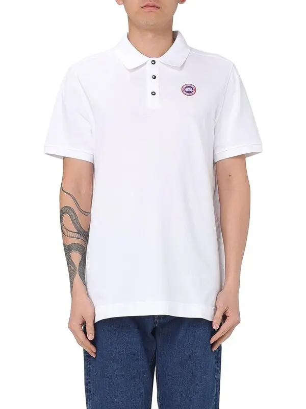 Canada Goose Polo Shirt - White