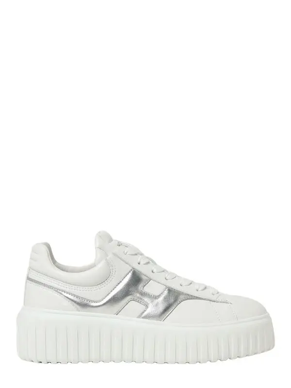 Hogan Low Top Sneakers - Silver