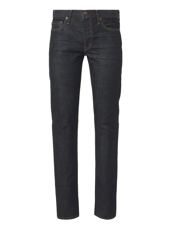 TOM FORD Mid-rise Slim Jeans - Blue