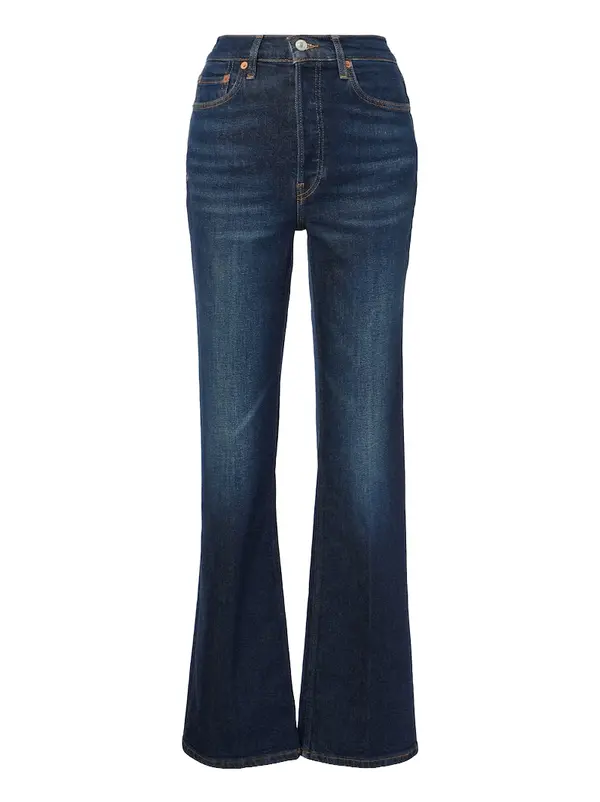 RE/DONE 70s Flared Jeans - Blue